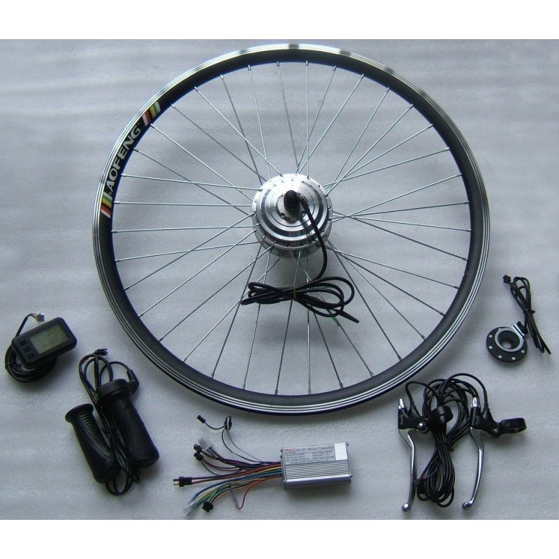 Zoom sur le kit électrique vélo